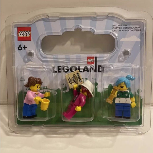 Lego | Toys | Official Legoland Minifig Set 3 Females Coffee Wanted ...